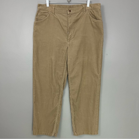 Sears | Pants | Sears Roebucks Corduroy Pants Beige Mens 38x34 Actual ...